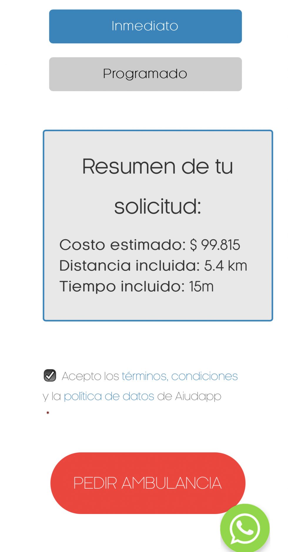 Cómo Cotizar y pedir una Ambulancia Particular- AiudApp Cómo Cotizar y pedir una Ambulancia Particular- AiudApp